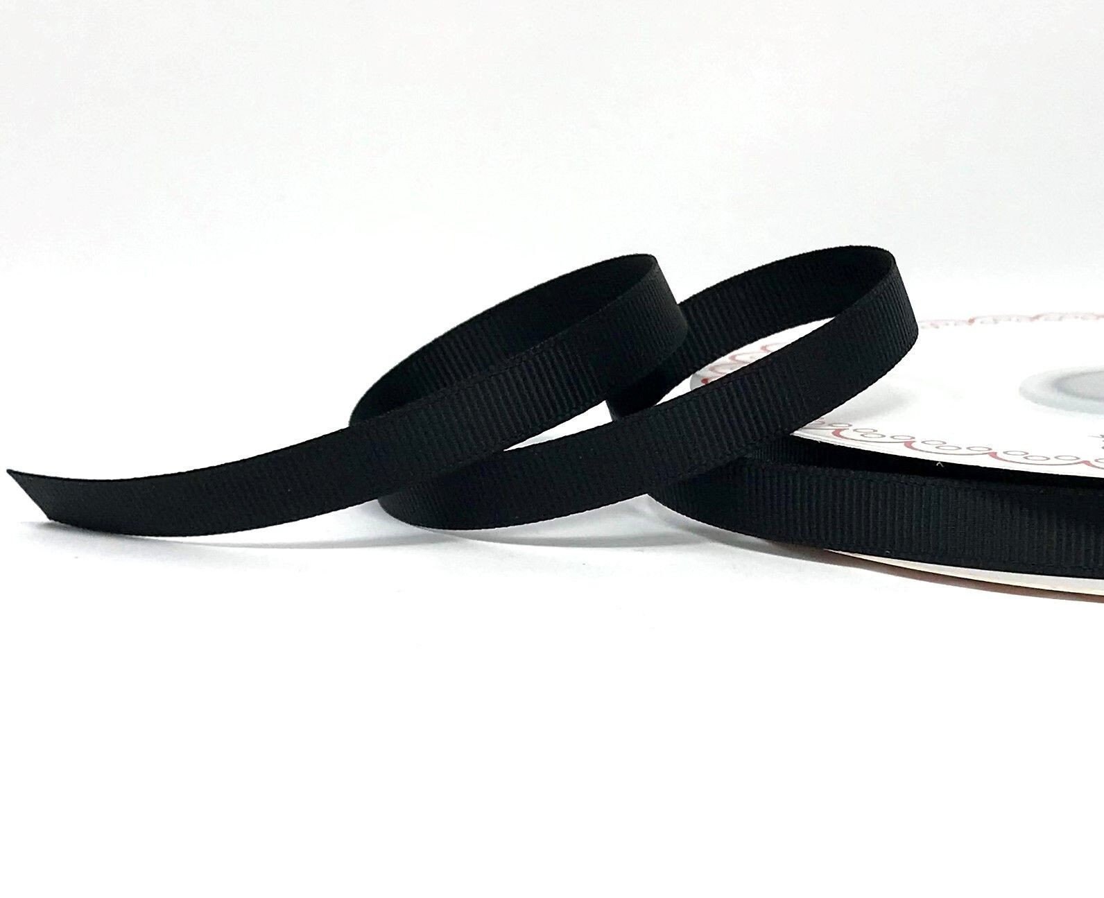Black Grosgrain Ribbon