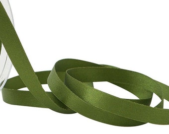 Olive Green Ribbon - Etsy
