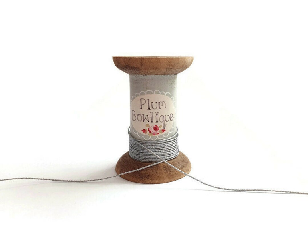 5mtr Metallic Silver Fine Twine, Approx 1mm Thick *sold per 5mtr* - Etsy