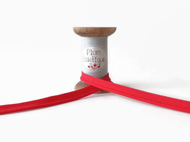 Red Polycotton Piping, Skinny (3mm) *sold per Metre* - Etsy