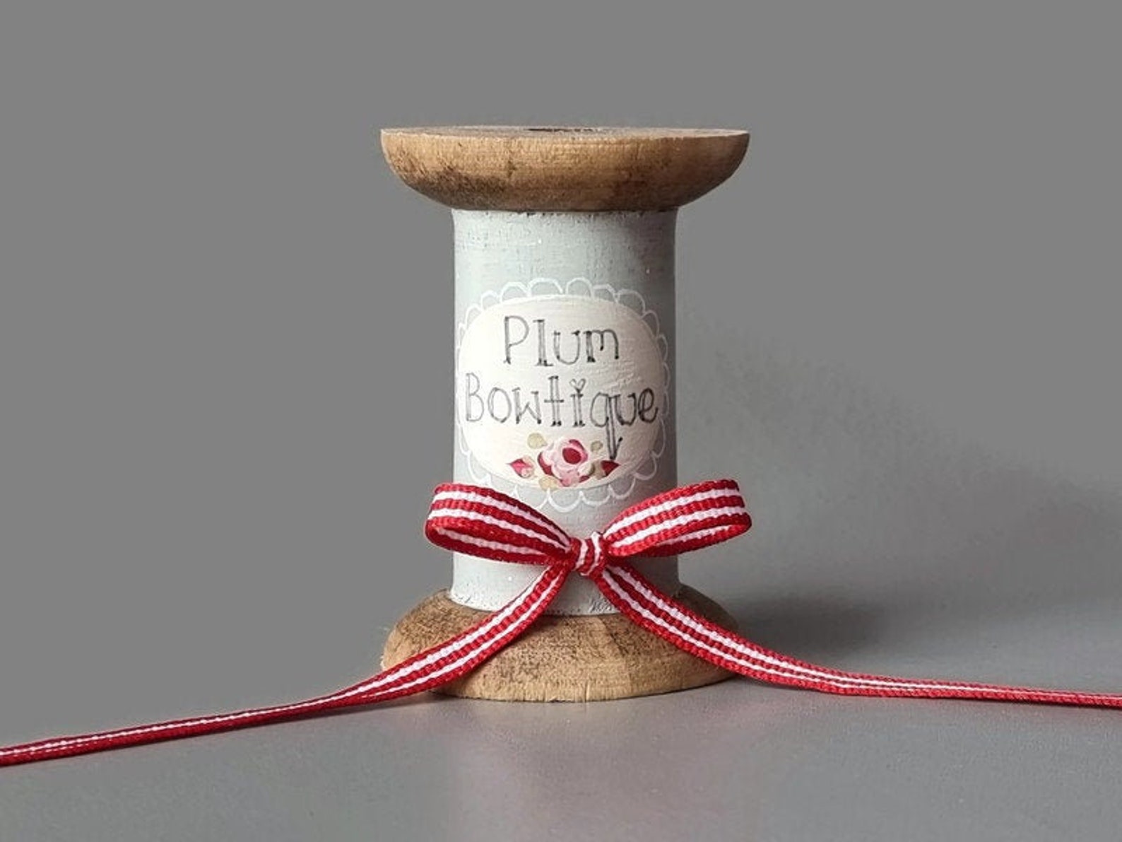 Red & White Stripe Ribbon 5mm 3/16in Wide sold per Metre - Etsy UK