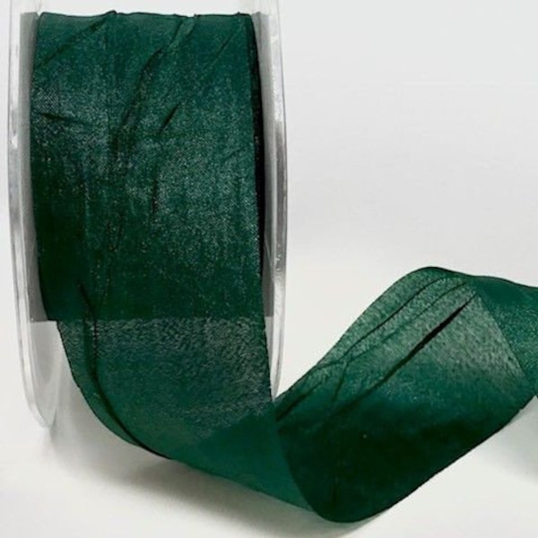 Forest Green Ribbon - Etsy