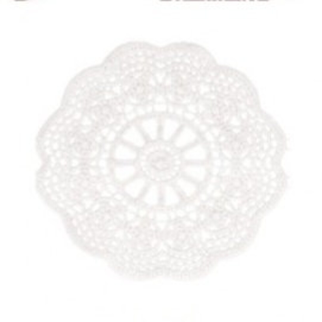 White "margot" Guipure Lace Doily Trim, 80mm (3 1/8in) Wide *sold per ...