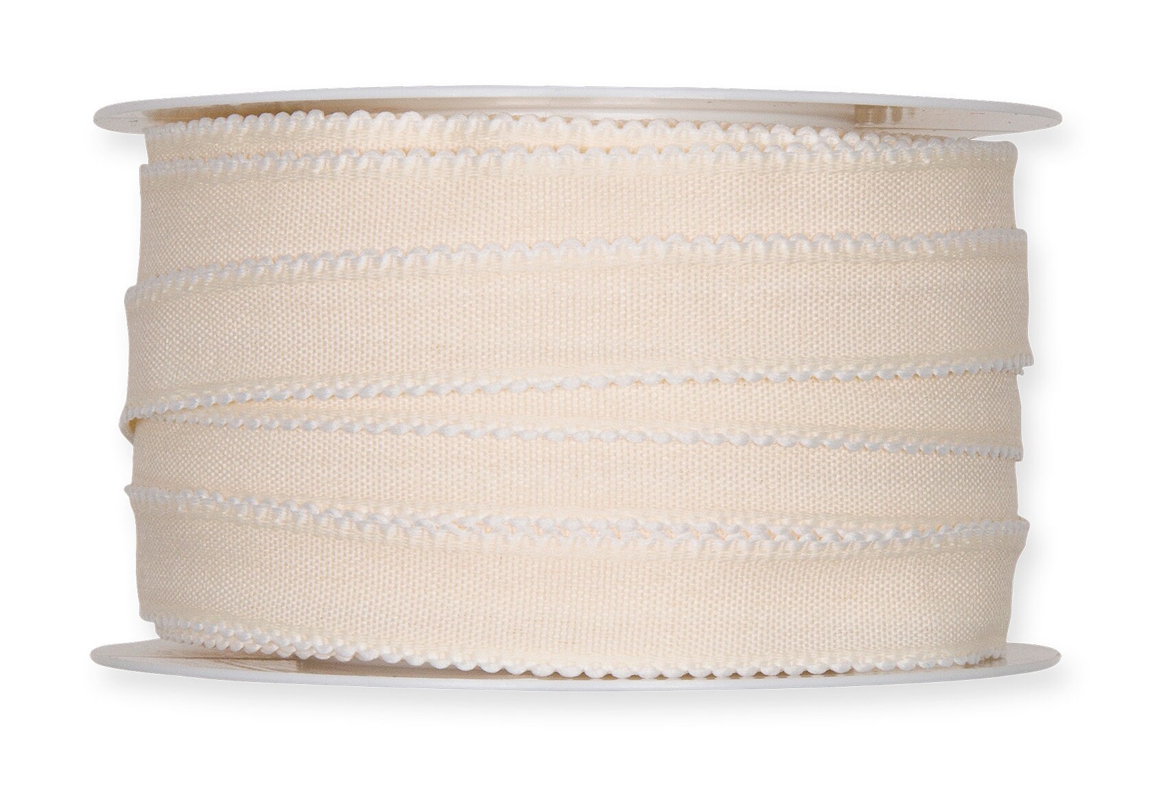 Cream Woven Ribbon With White Loop-edge 15mm 9/16in Wide - Etsy