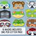 10 Rainforest Mask Printables Printable Jungle Rainforest - Etsy UK