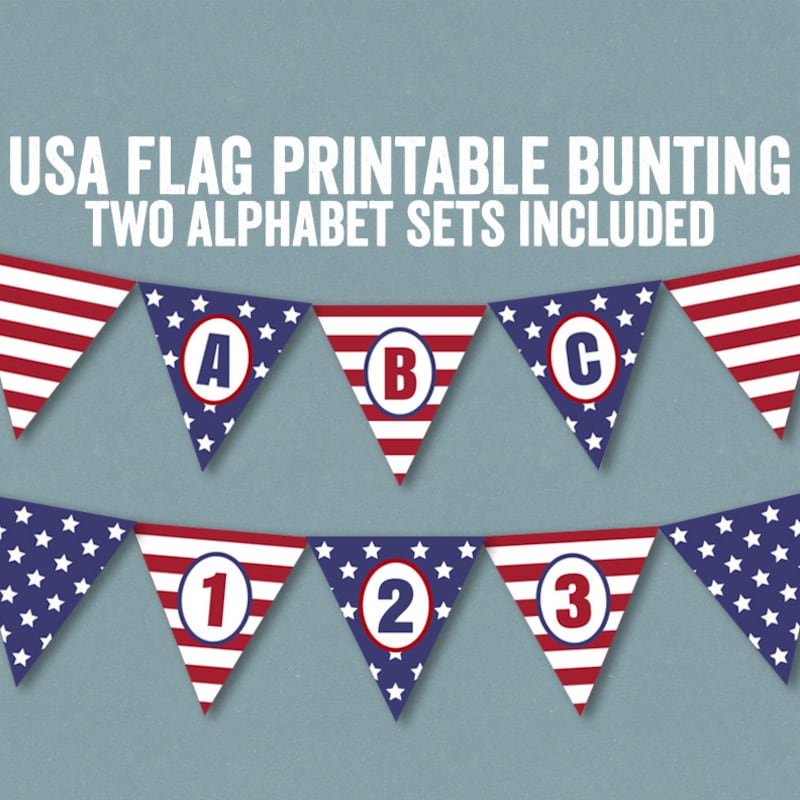 Letter Bunting - Etsy
