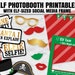 Printable Christmas Elf Photobooth, Elf Photo Booth Props, Elf Sized ...