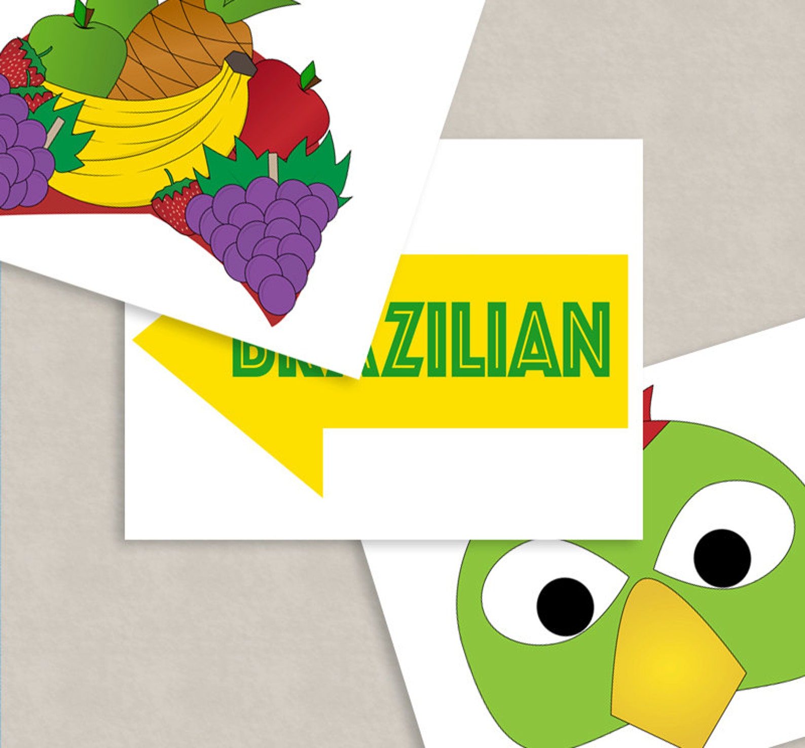 35 Brazil Party Theme Photo Booth Props, Brazilian Themed Party Props ...