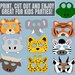 10 Safari Animal Mask Printables, Kid's Safari Masks, Printable Ideas ...