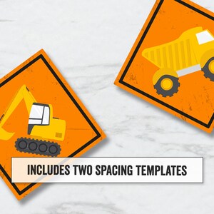 Construction Banner Printable, Editable Construction Party Bunting, Any ...