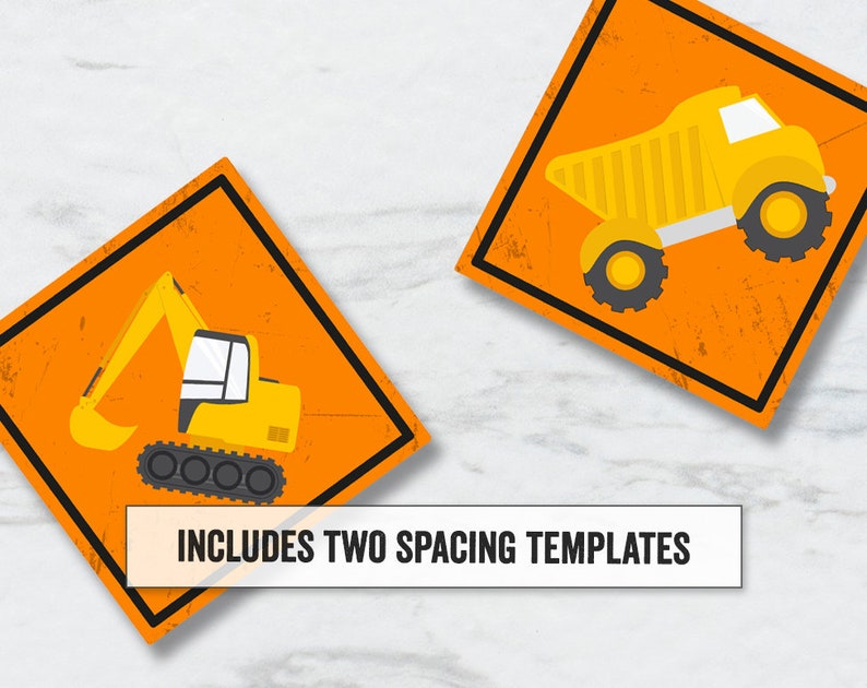 Construction Banner Printable Editable Construction Party - Etsy UK