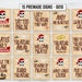 Printable Pirate Themed Party Signs, Printable Pirate Party Decor, Old ...