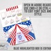 Editable 4th of July Paper Plane Template Fourth July - Etsy Canada