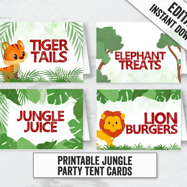 Jungle Party - Etsy