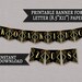 1920s Banner Printable, Party 20s Theme Printable Decoration ...