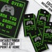 Editable Gamer Party Bundle, Printable Gaming Party Pack, Printable ...