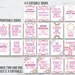 Editable Donut Party Bundle, Printable Pink Donut Birthday Pack, Donut ...