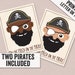 Printable Pin the Patch on the Pirate, Pirate Party Games, Printable ...