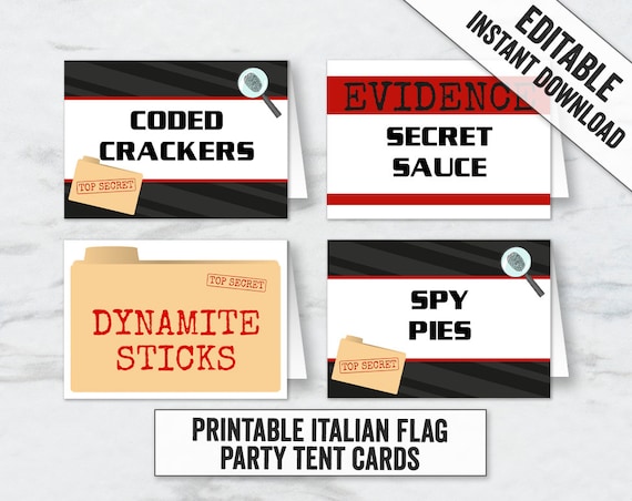 Top Secret Theme Party How To Set Up An Entertaining Spy Themed