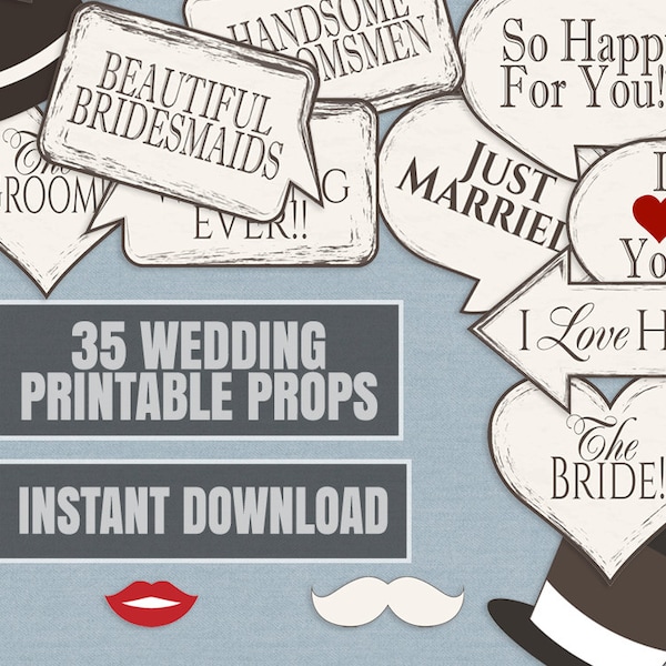 Wedding Props - Etsy
