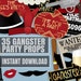 Printable 1920s Gangsters Photo Booth Props, 1920s Mobs, Gangsters and ...