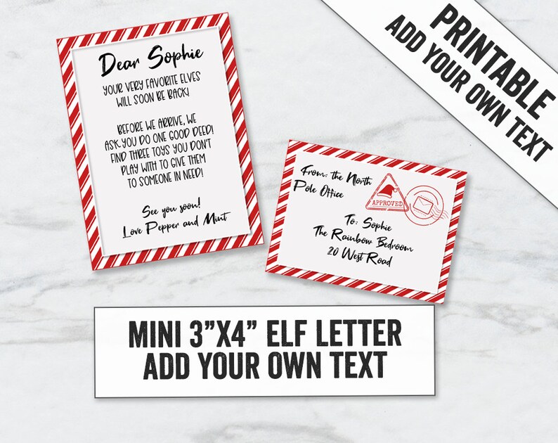 Printable Christmas Elf Bundle Elf Activity Bundle Printable - Etsy