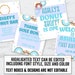 Blue Printable Donut Party Signs, Printable Donut Party Signs, Editable ...