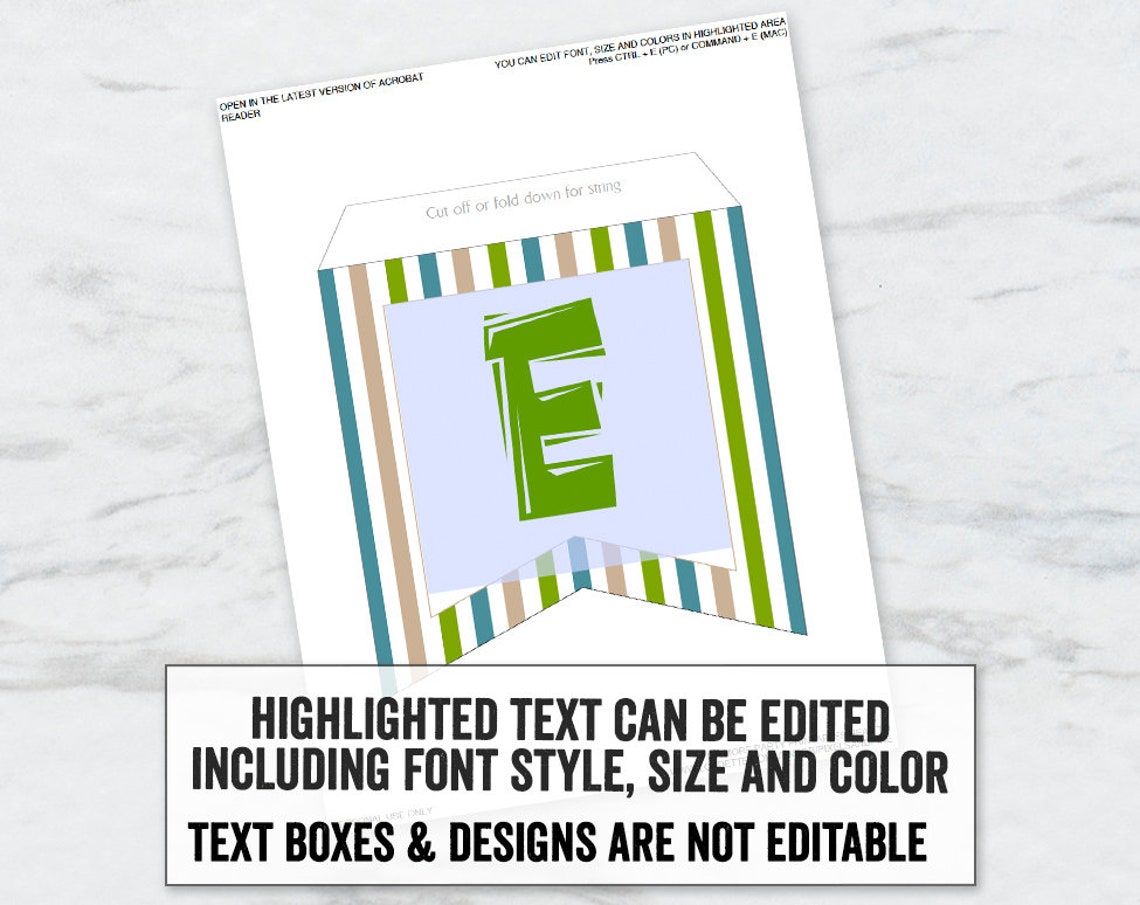 Printable Dinosaur Party Bunting Editable Dinosaur Banner | Etsy