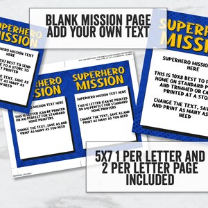 Superhero Party Printables, Editable Superhero Party Registration Kit ...