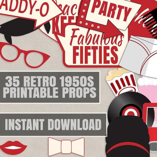 50s Photo Booth Prop - Etsy