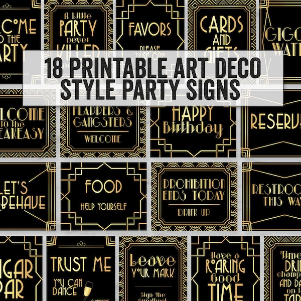 Roaring 20s Party - Etsy