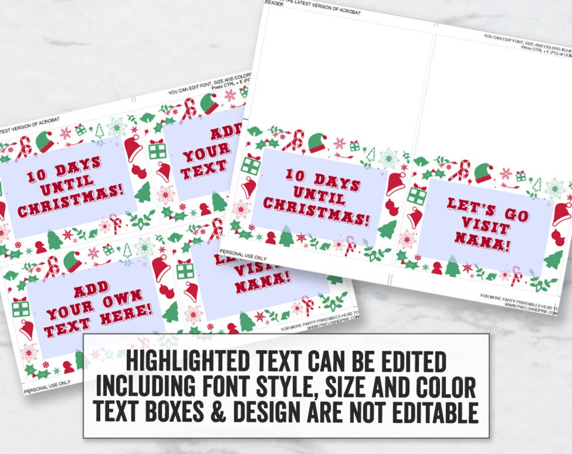 Printable Christmas Elf Notes and Activities Printable Elf - Etsy