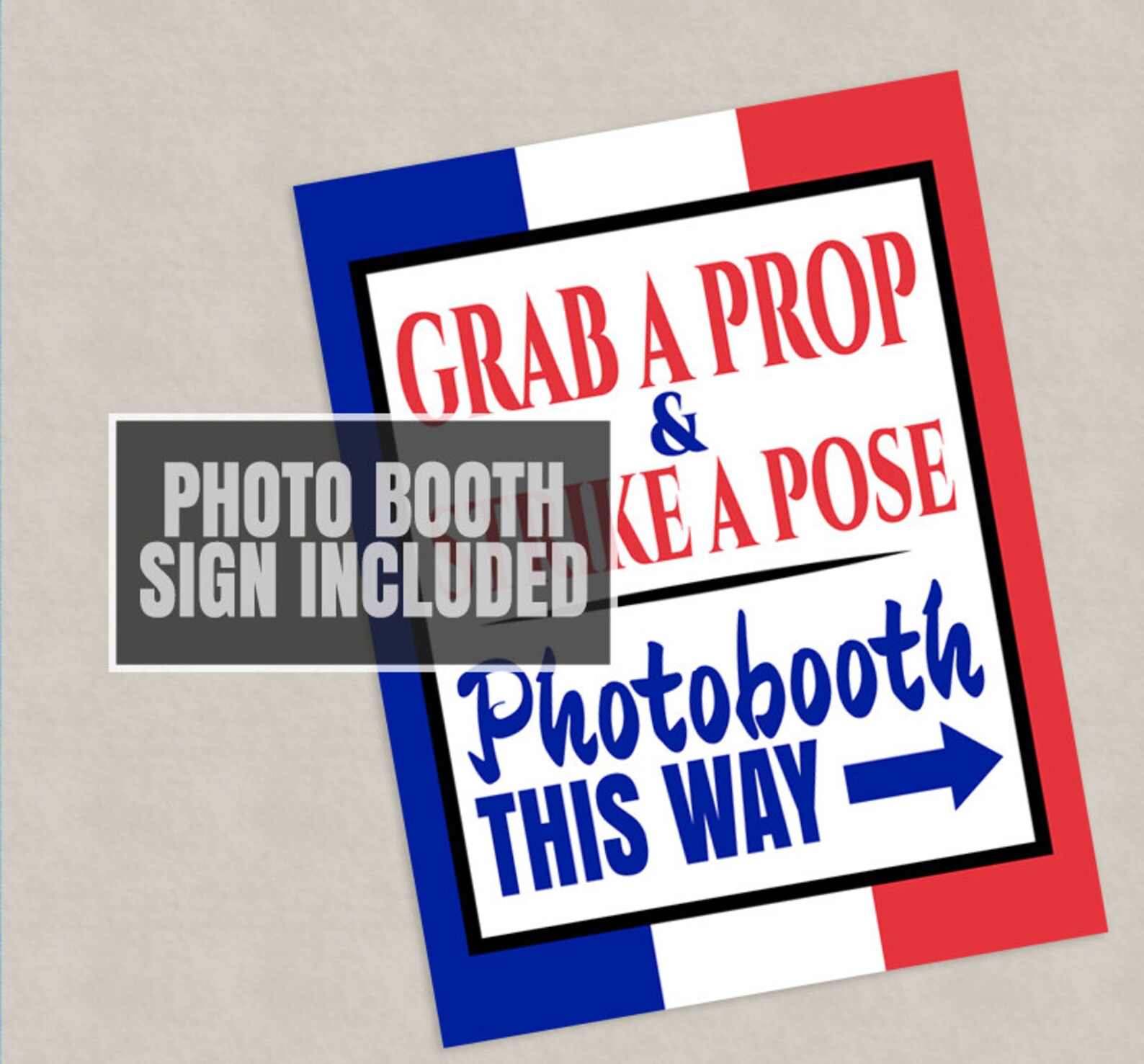 35 French Party Printable Props, Paris Party Props, Francais Party ...