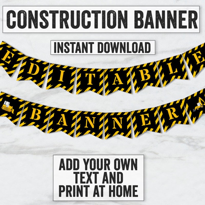Striped Banner - Etsy