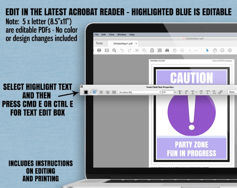 Science Party Signs Printable Editable Scientist Party Signs - Etsy UK