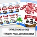 Printable Pirate Party Tags, Editable Pirate Themed Thank You Tags ...