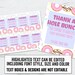 Editable Donut Party Bundle, Printable Pink Donut Birthday Pack, Donut ...