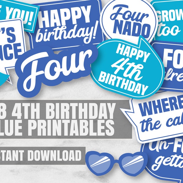 Birthday Party Props - Etsy