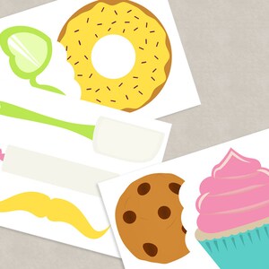 35 Baking Party Photo Booth Props, Baking Kitchen Themed Party Props ...