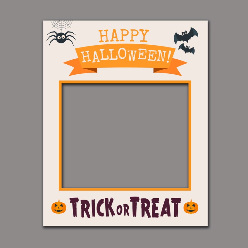 Halloween Photo Prop Instant Download Giant Photobooth Prop - Etsy