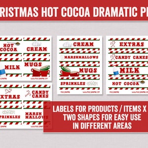 Christmas Dramatic Play Printables, Christmas Hot Cocoa Stand Play ...