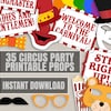 Family Party Photo Booth Props, Instant Download Family Reunion Selfie ...