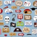 Pirate Photo Booth Props Printable, Pirate Party Themed Props, 42 ...
