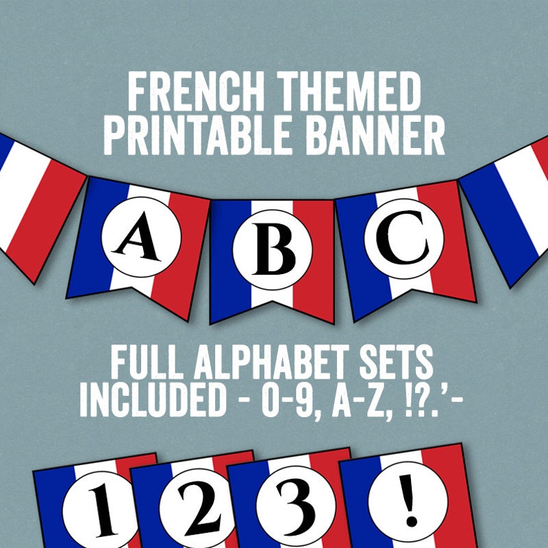 French Theme - Etsy