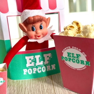 Christmas Elf Movie Night Printables, Instant Download Movie Night Elf ...