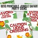 Jungle Party Signs, Printable Jungle Safari Party Signs, Editable ...