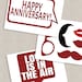 35 Ruby Anniversary Prop Printables, 40th Anniversary Props, Wedding ...