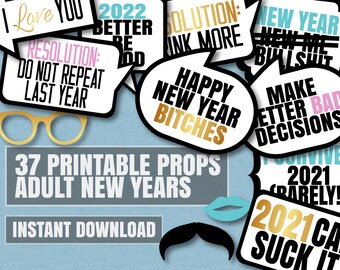 Rude Photo Party - Etsy