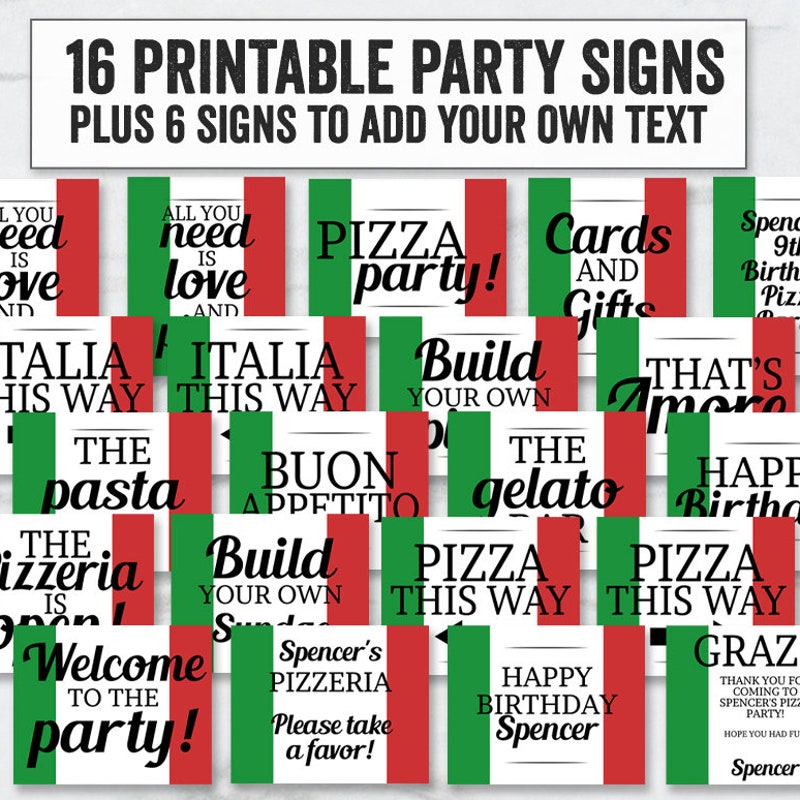 Italian Restaurant Signs - Etsy