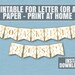 Printable White 1920s Banner, Party Gatsby Theme Printable Decor ...